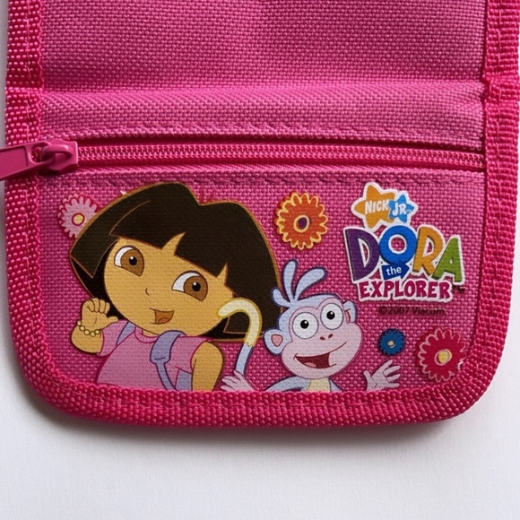 Nickelodeon | Accessories | Nick Jr Dora The Explorer Pink Trifold ...